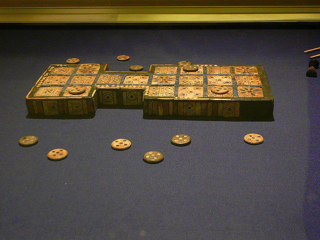 The Royal Game of Ur is an ancient board game found in the Royal Tombs ...