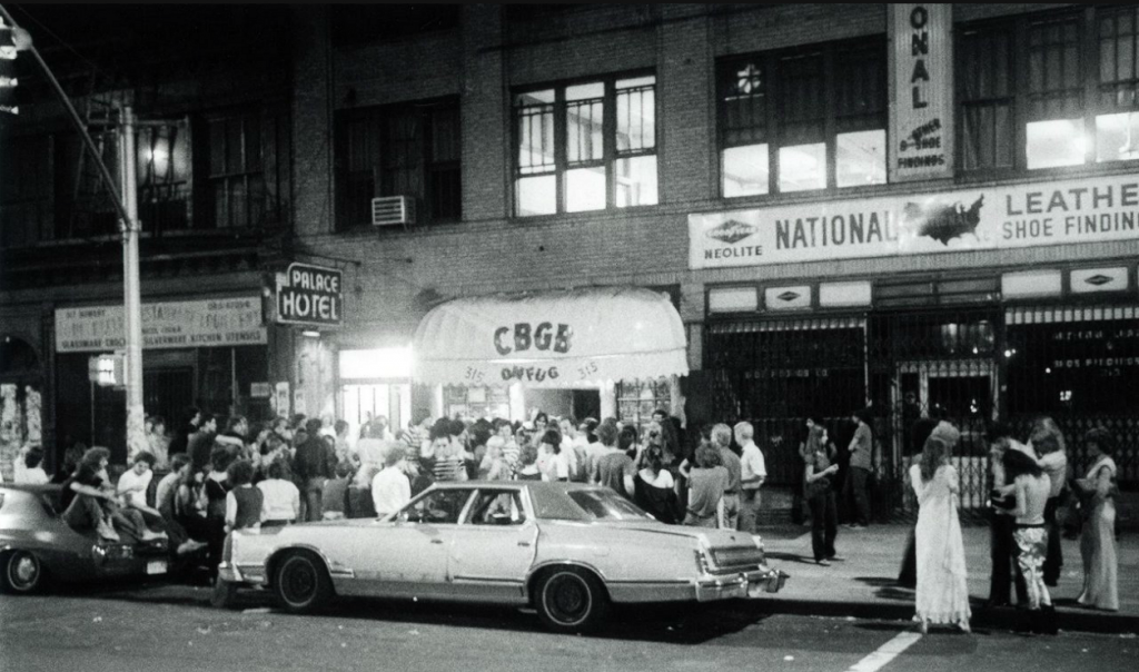 Vintage Photos Capturing CBGB's Famous 1970 Punk Scene
