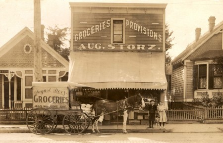 Photo collection of stores from the 1800s in the USA & England