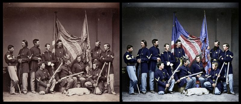 These colorized photos give a different perspective on the American ...