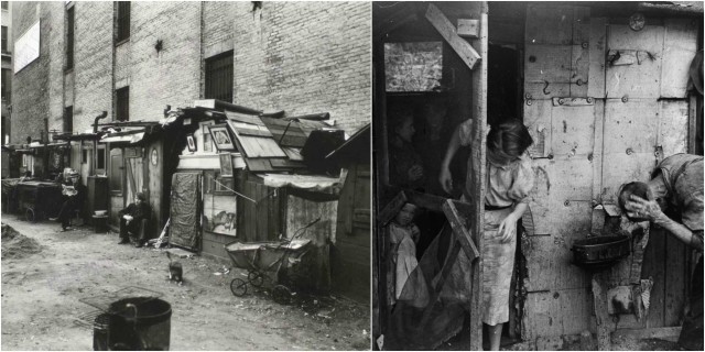 Life in Hooverville- Photos of inside the shanty towns of the Great ...