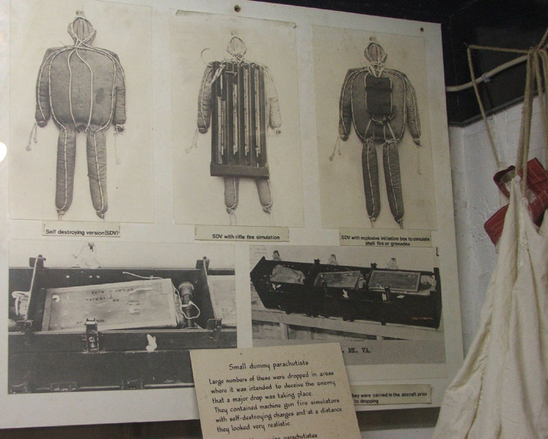 During WWII, these “Paradummies“ descended like real parachutists with ...