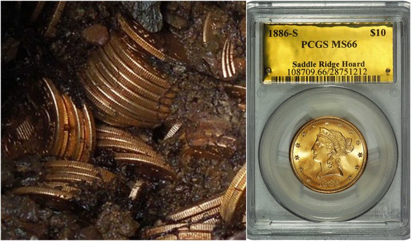 The Saddle Ridge Hoard is the largest known discovery of buried gold ...