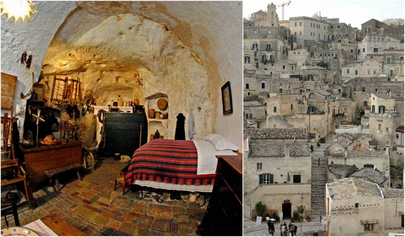 Sassi di Matera-One of the oldest caves in Italy dates back to the ...
