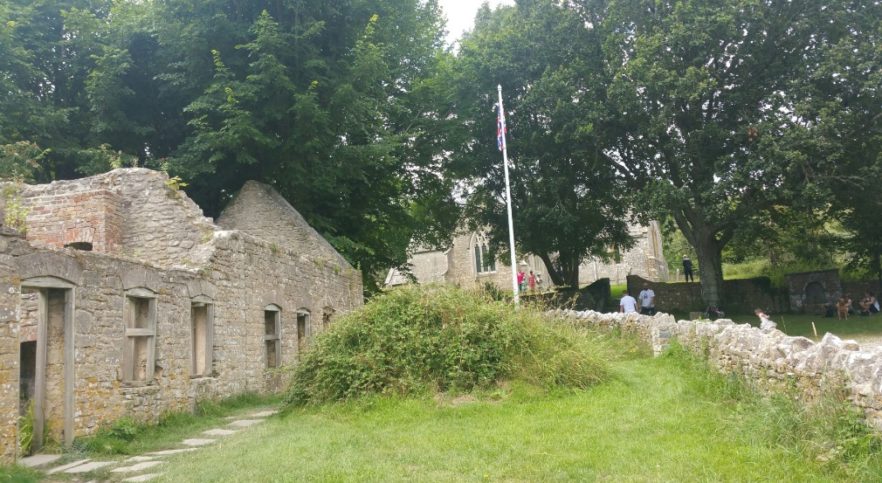 The ghost village of Tyneham where time stopped in 1943 - they had 28 ...