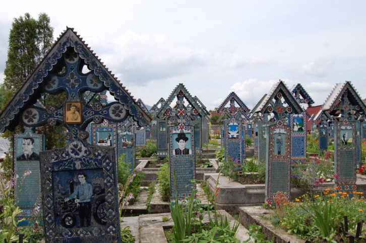 The Merry Cemetery is perhaps the most unique cemetery in the world ...