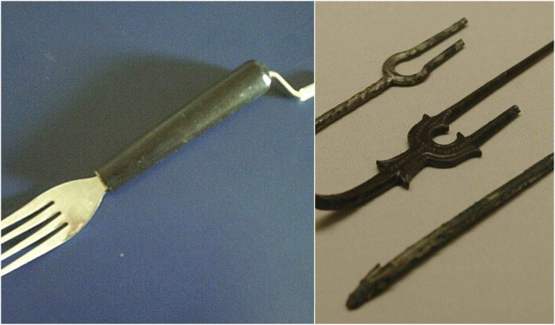 The fork came to Italy before any other European country because of ...