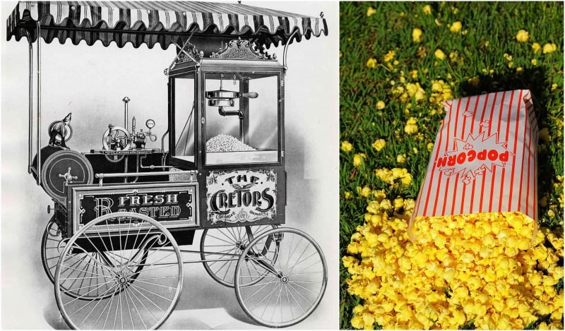 Popcorn became popular during the Great Depression because it was ...