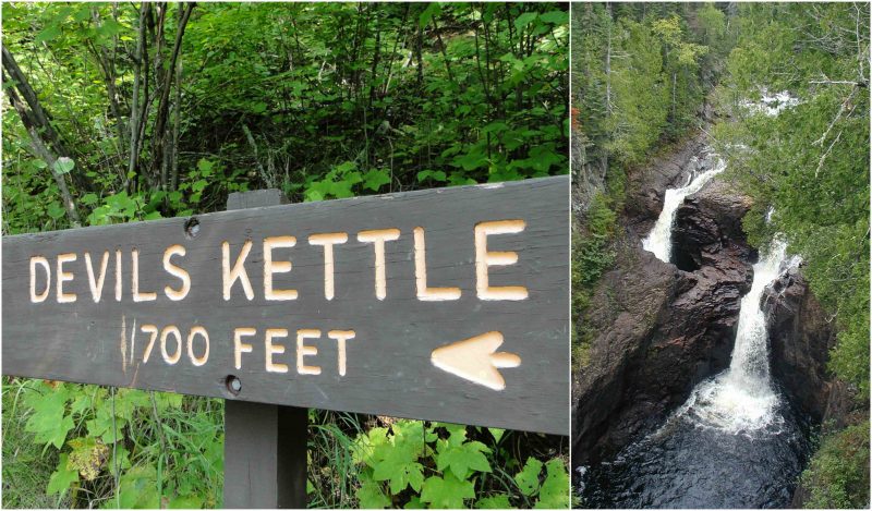 The mystery of Devil's Kettle Falls
