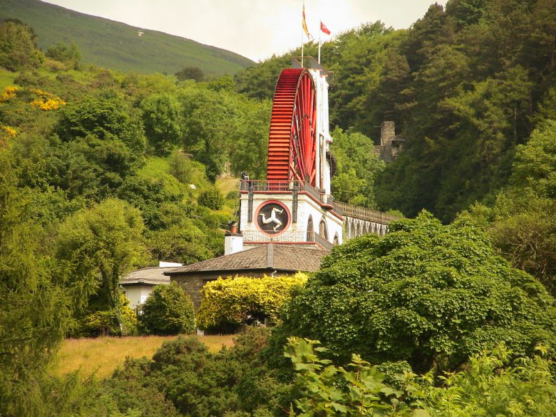 The Laxey Wheel: The largest working waterwheel in the world and a ...