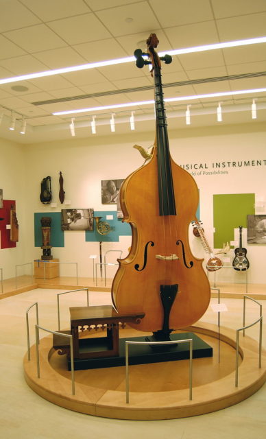 The Octobass- An extremely large bowed string instrument that was first ...