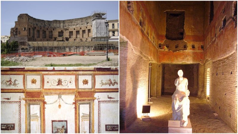Emperor Nero's Golden Palace had a room with a rotating ceiling that ...