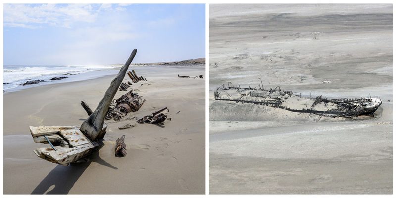 The Skeleton Coast of Namibia is one of the harshest places on earth ...