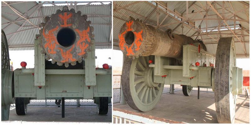 Considered the world’s biggest wheeled cannon, the 18th Century Jaivana ...