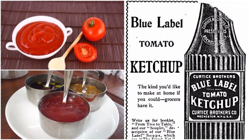 Ketchup originated in China as a boiled-down brine of pickled fish and ...