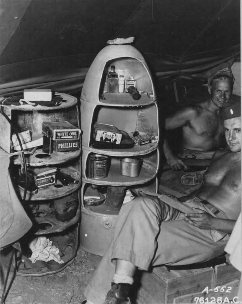 Parts of WW2 planes were recycled into, boats, drop tank buggies ...