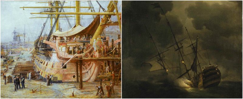 The wreck of HMS Victory is at risk from looters - The Vintage News