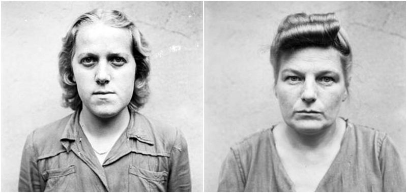 Faces of evil: Eerie portraits of female guards of Nazi concentration ...