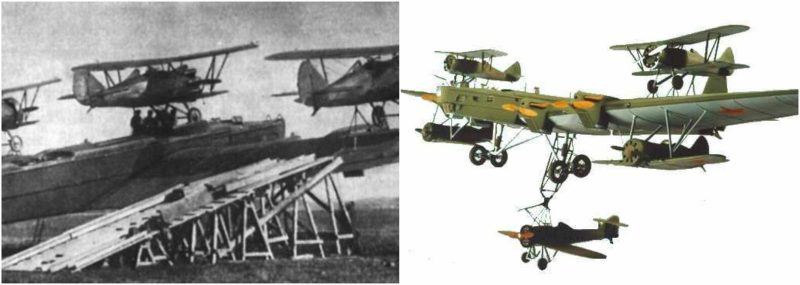 Russian designed fighter/bomber that acted as a “mother-ship” for other ...