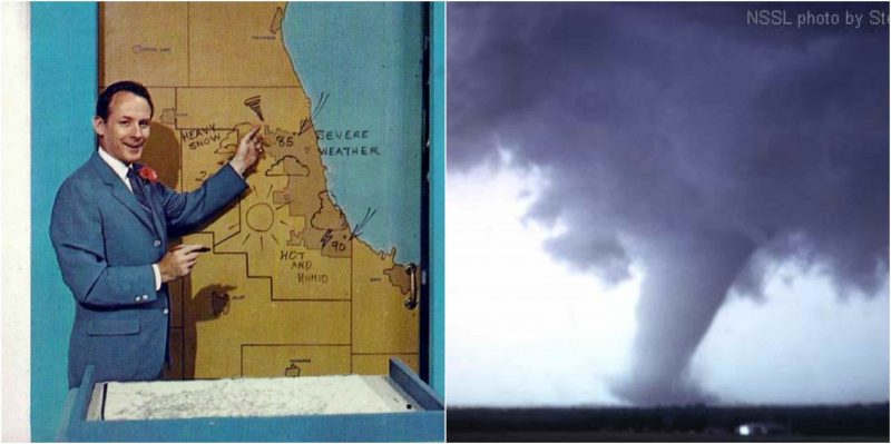 Harry Volkman - the first weatherman to broadcast a tornado