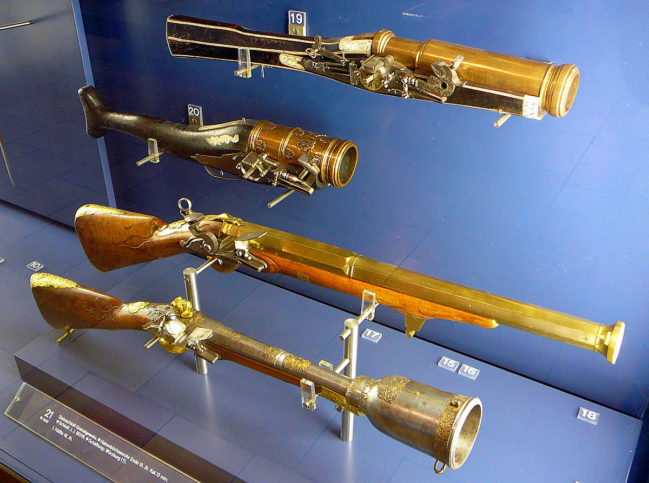 Hand mortars: An early grenade launchers used from the 1500s through ...