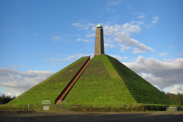 The Pyramid of Austerlitz is the only pyramid in Europe and it was ...