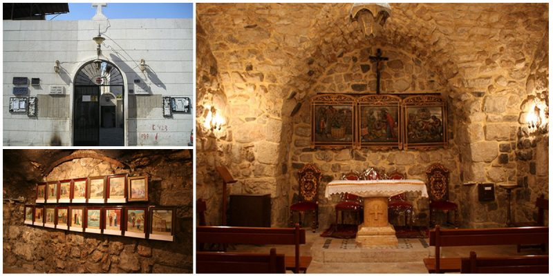 Home of Ananias of Damascus: The ancient underground Chapel of Saint ...