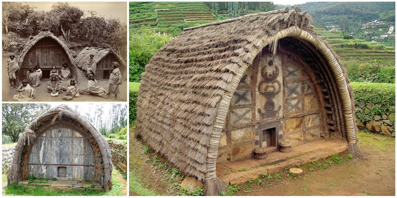 Toda huts: The original homes of the Toda people, an ancient Indian tribe
