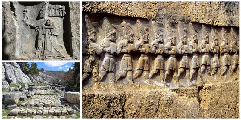 The fascinating ancient sanctuary of Yazilikaya: an open air shrine of ...