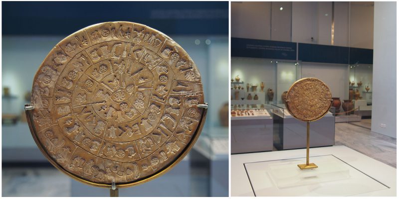 The Phaistos Disk is the best-known Minoan inscription and one of the ...