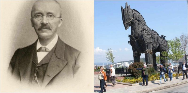 German Archaeologist and Businessman blew up entire 9 levels of ...