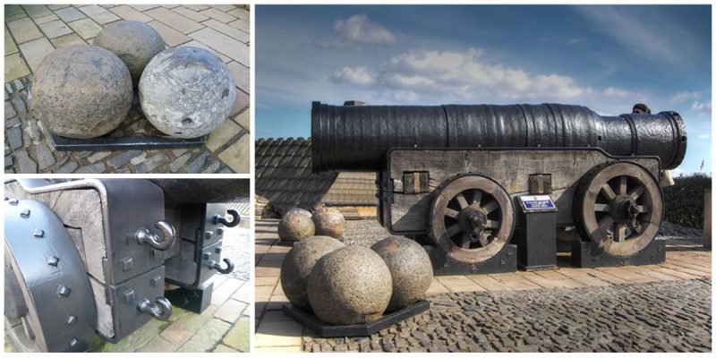 One of the largest cannons built in the Middle Ages: The Mons Meg at ...
