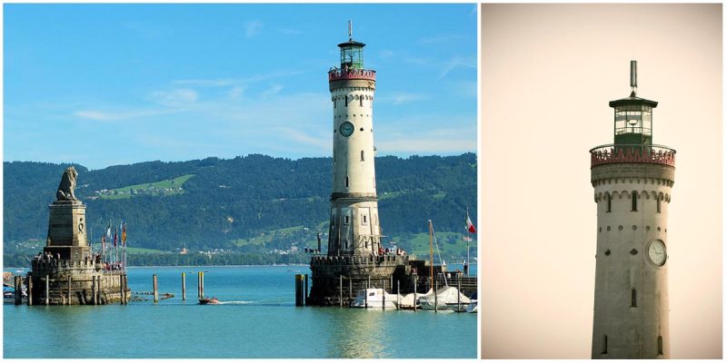The Lindau Lighthouse is one of the most scenic and photographed ...