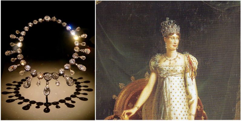 The Napoleon Diamond Necklace - Napoleon's gift to his second wife ...