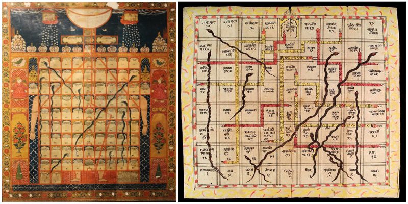 Snakes and Ladders is an ancient Indian board game, regarded today as a ...