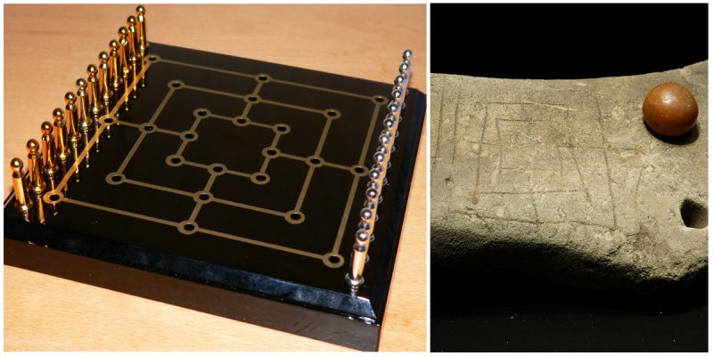 Nine Men’s Morris is one of the world’s most ancient games