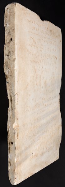 One of the earliest surviving stone inscriptions of the Ten ...