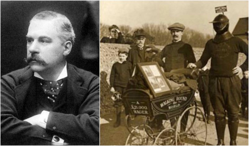 Harry Bensley - the man who walked around Europe in an iron mask to win ...