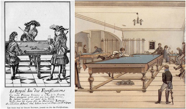 In the 16th century people had to pay tax if they owned a billiard at ...
