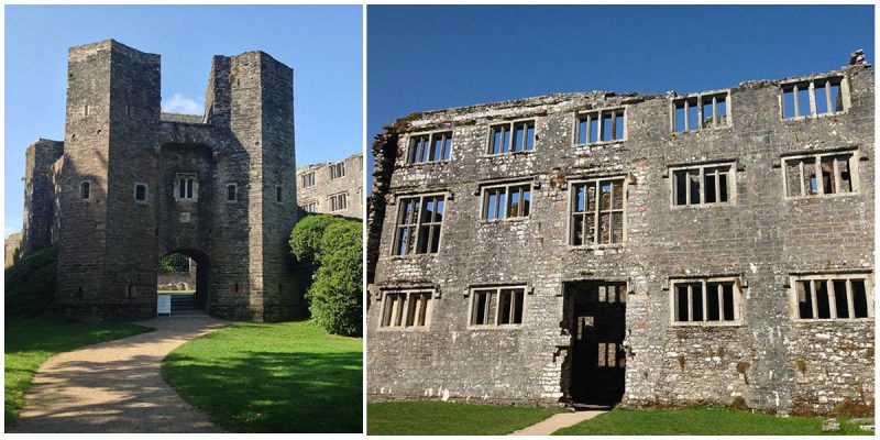 Berry Pomeroy Castle is considered as one of the most haunted castles ...