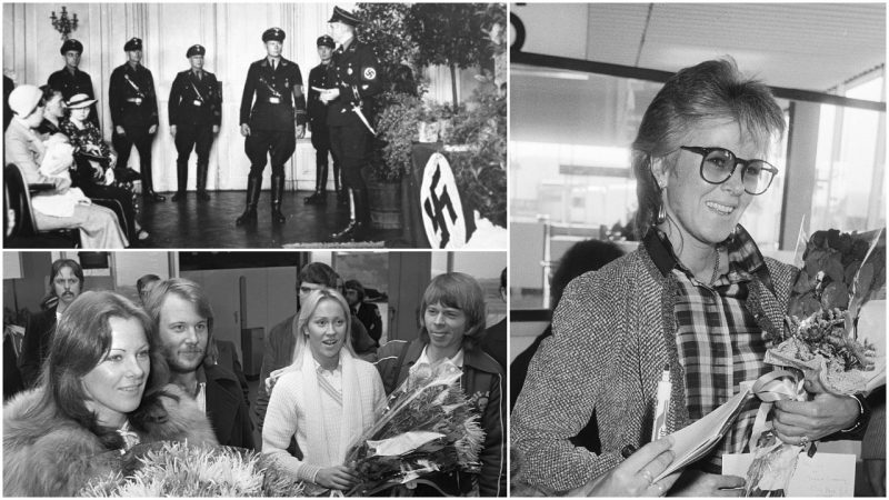 The war child Frida Lyngstad from ABBA was lucky enough to move from ...