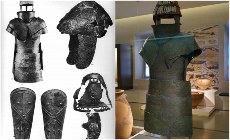 Dendra Panoply: The earliest example of Mycenaean-era full-body armor: