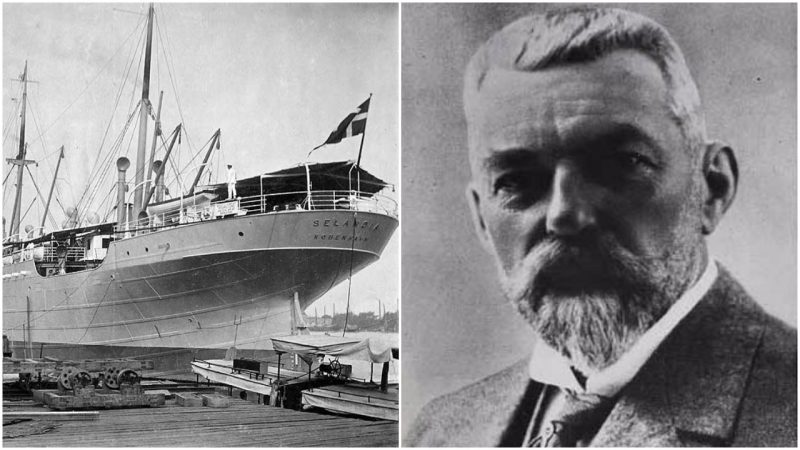 MS Selandia was one of the world's first large transoceanic diesel ...