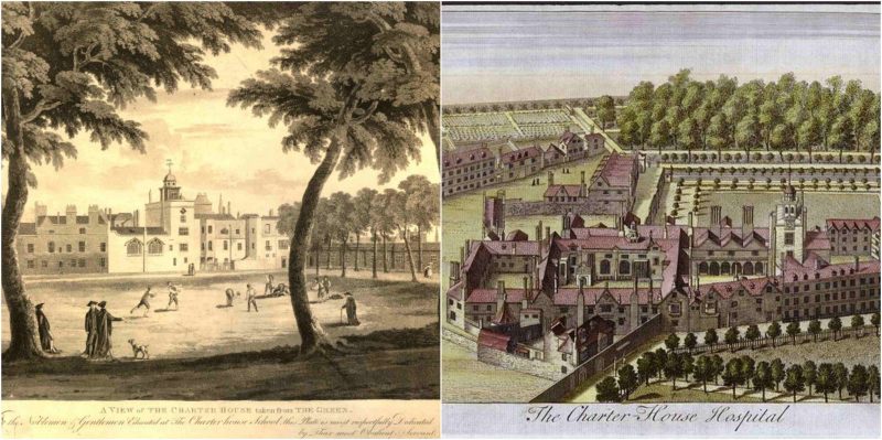 The Charterhouse in London, an old 14th-century monastery and burial ...