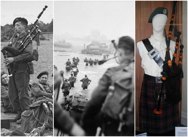 Bill Millin, the British army piper who played his bagpipes on Sword ...
