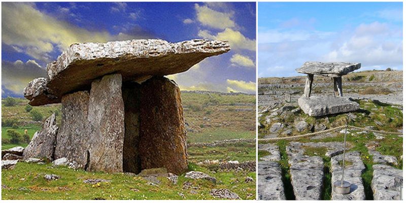 Poulnabrone Dolmen: the oldest dolmen in Ireland from the Neolithic period