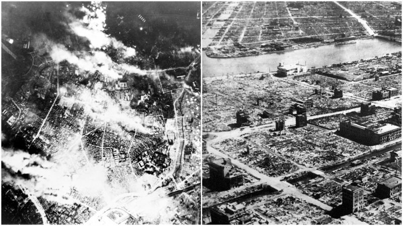 The firebombing of Tokyo was the single deadliest air raid in history ...