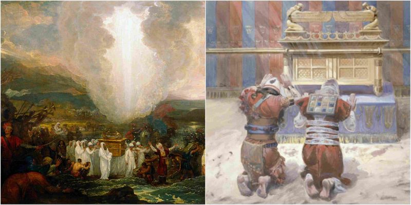 The Ark of the Covenant, which supposedly has contained the tablets ...