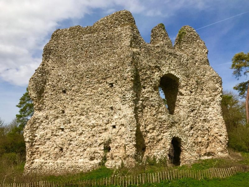 The unique Octagonal Keep, the only of its kind in Britain, is all ...