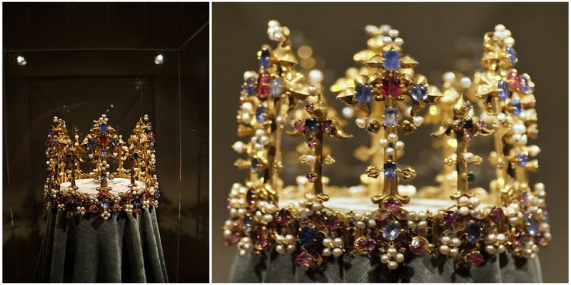 The Crown of Princess Blanche is the oldest surviving crown of England ...